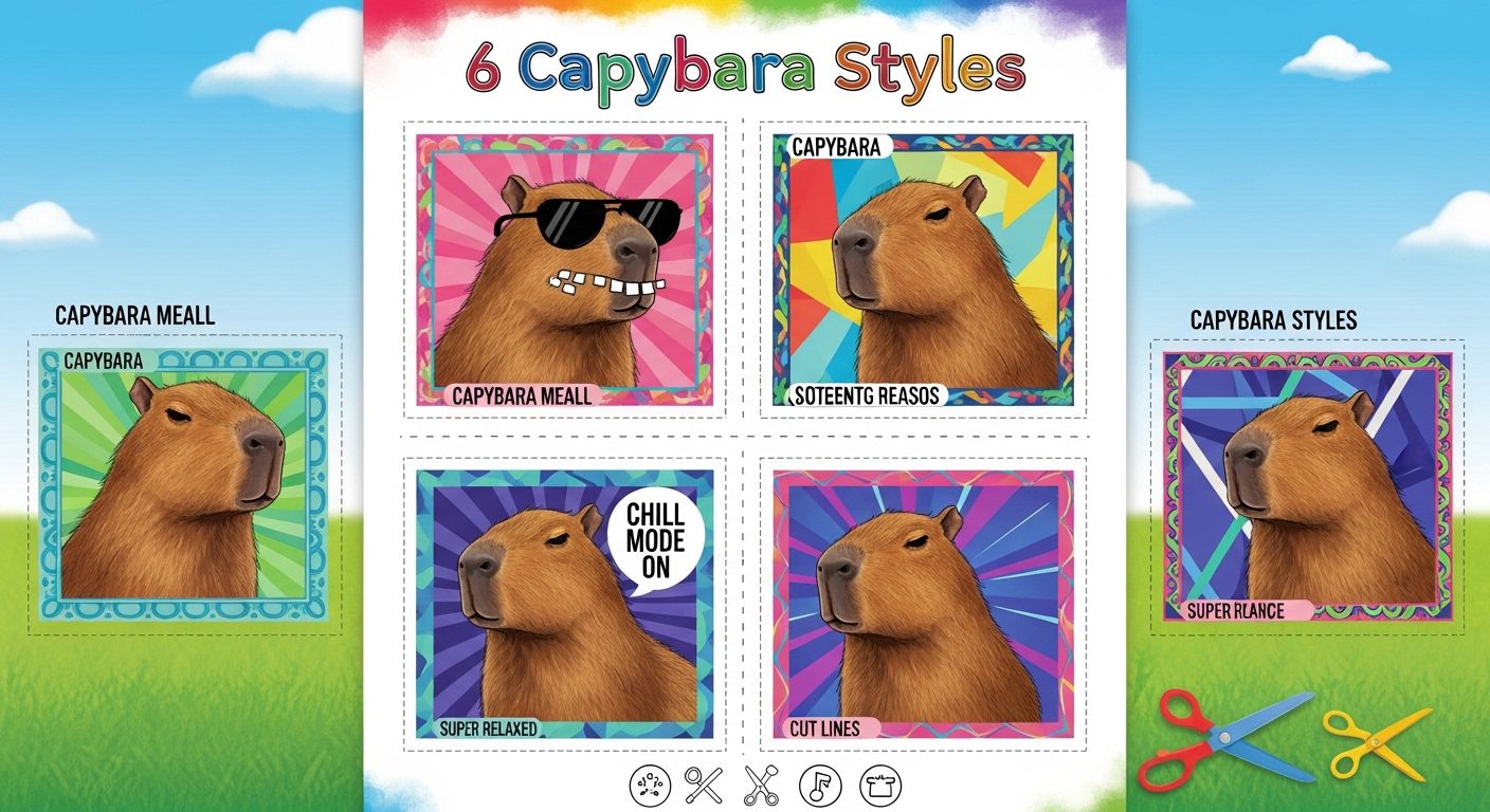 Capibara dibujo | kawaii | Animado dibujo fácil | HD